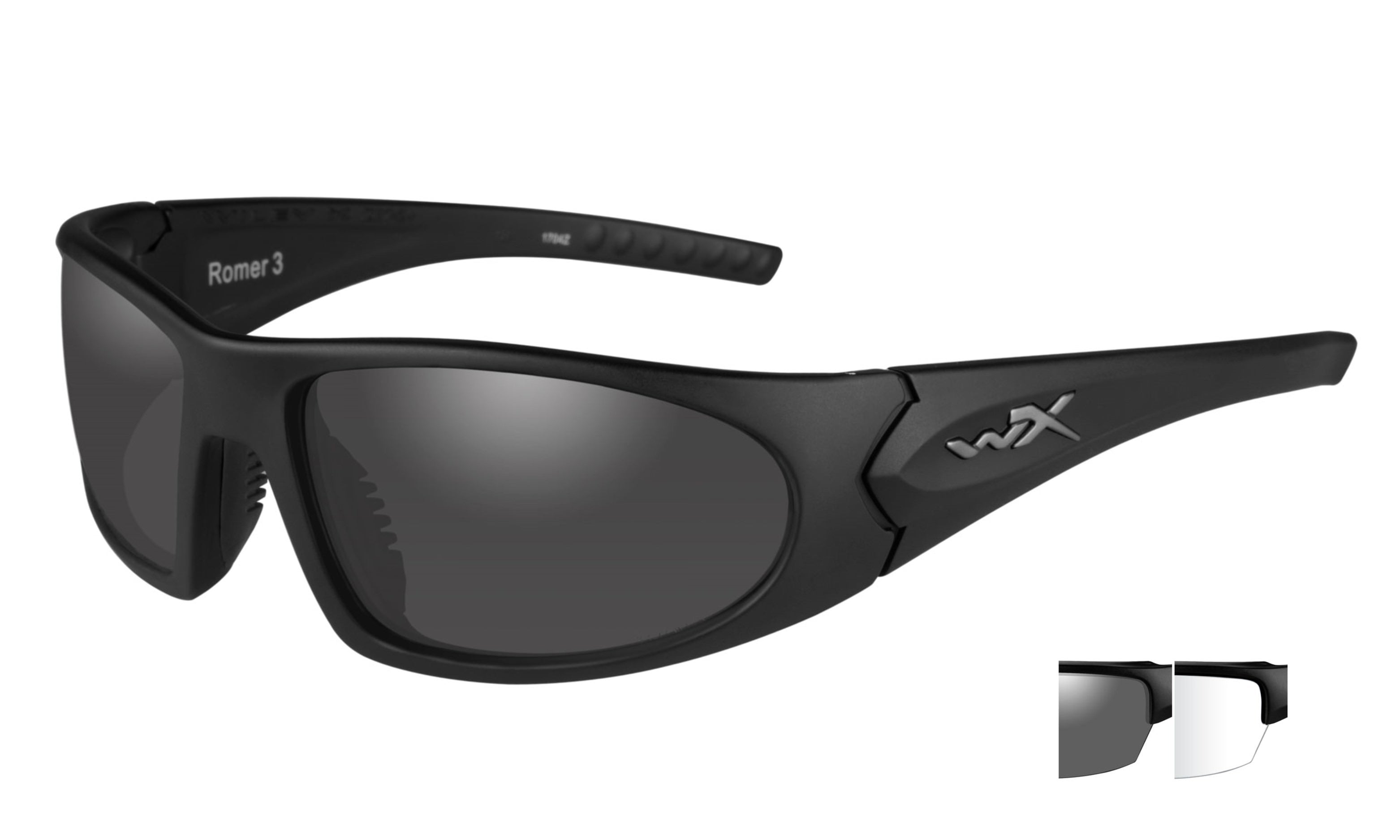 ROMER 3 Smoke Grey - Clear/Matte Black – Casual Adventure Outfitters