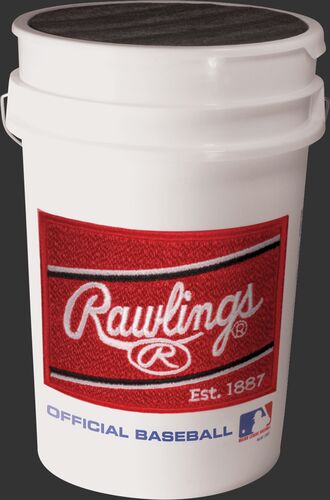 Bucket of ROLB1X Practice Baseballs with 6 Gallon Bucket (30 EA Balls ...