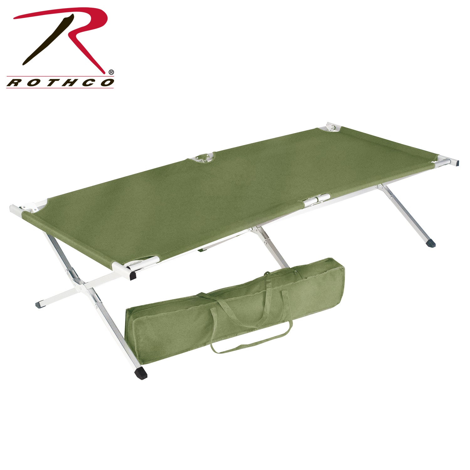 G.I. Type Oversized Folding Cot - OD – Casual Adventure Outfitters