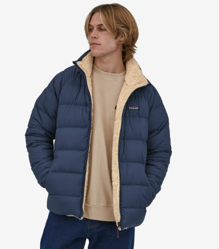 Men's Reversible Silent Down Fleece Jacket – Casual Adventure Outfitters