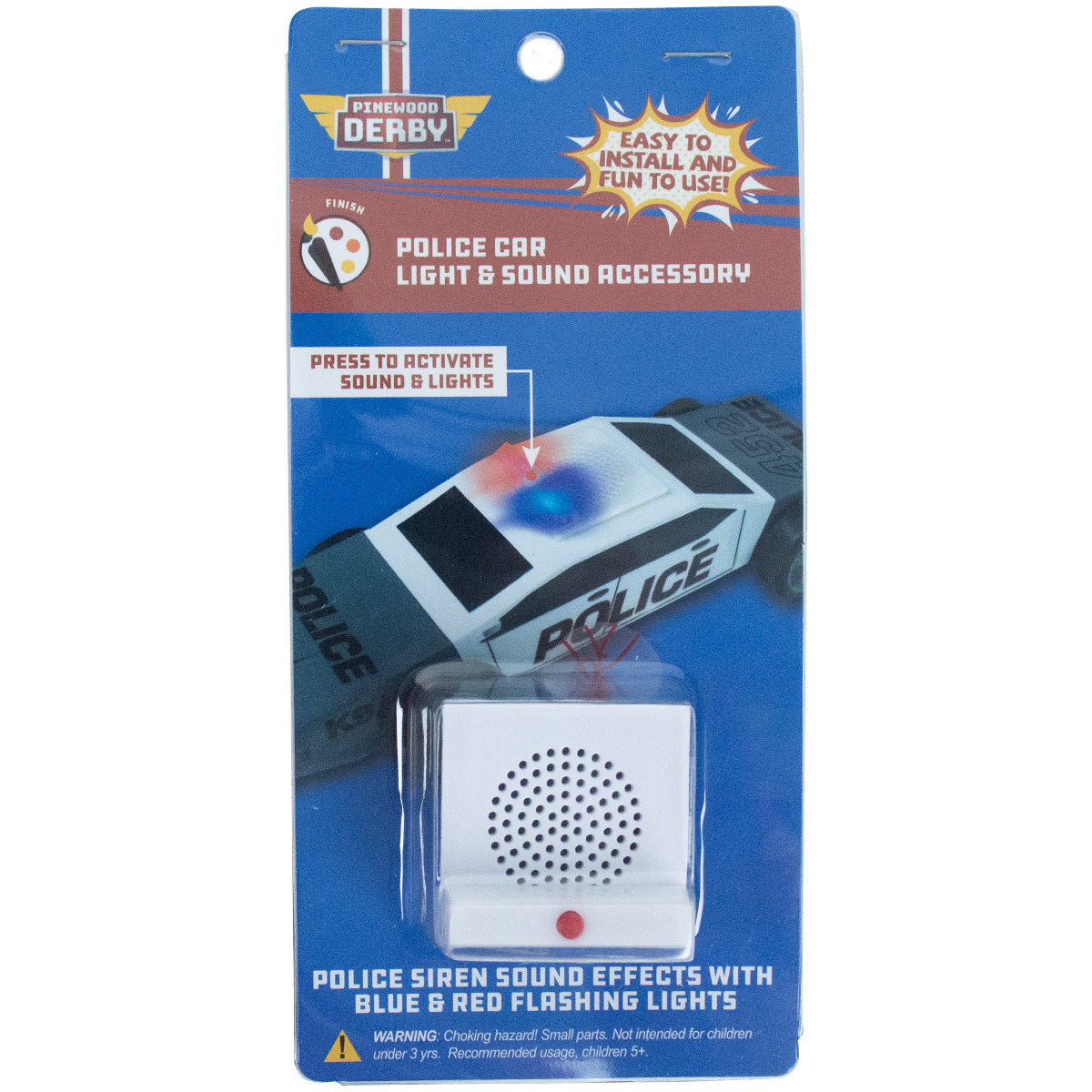 Pinewood Derby Police Light and Siren Kit – Casual Adventure Outfitters