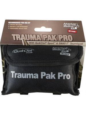 Trauma Pak Pro with QuikClot & Tourniquet – Casual Adventure Outfitters