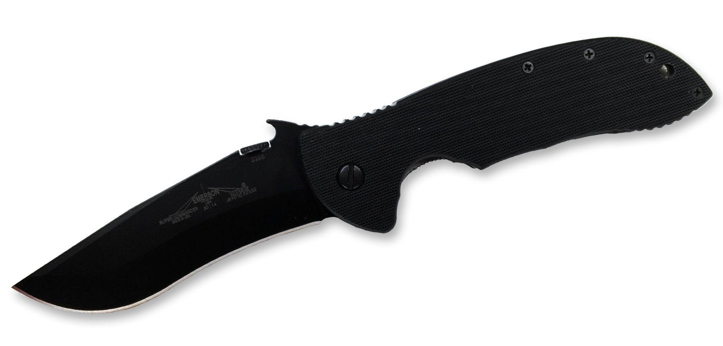 Super Commander - Black - Serrated – Casual Adventure Outfitters