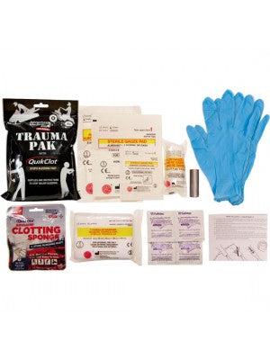 Trauma Pak First Aid Kit with QuikClot – Casual Adventure Outfitters